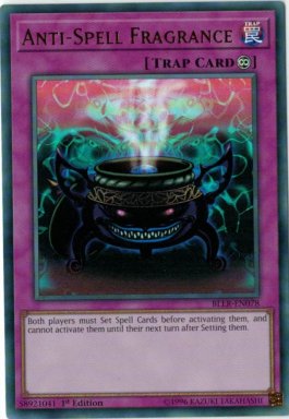 Anti-Spell Fragrance - BLLR-EN078 - Ultra Rare 1st Edition - Yu-Gi-Wang