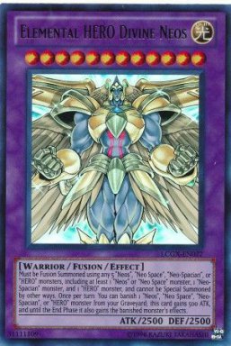 Elemental Hero Divine Neos - LCGX-EN077 - Ultra Rare 1st Edition - Yu ...